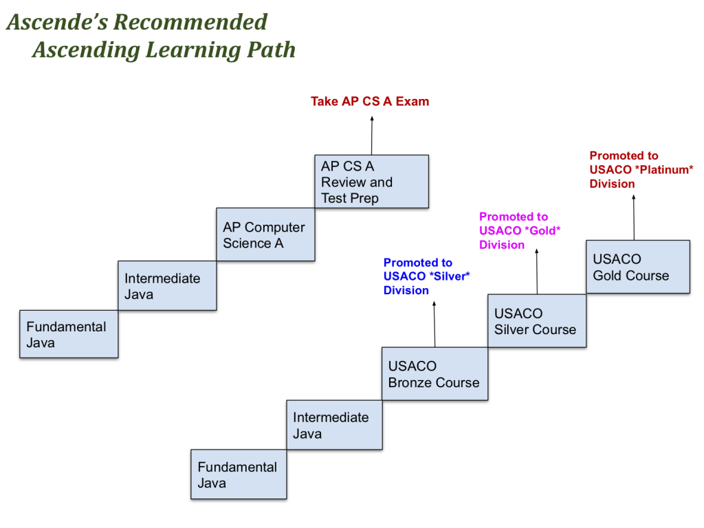 Learn - Challenge - Ascend - Course Selection Guide